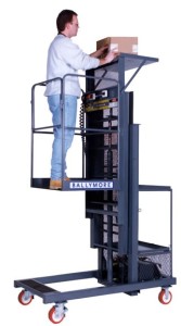 Power Stocker Lift | Man Lift | Industrial Man Lift